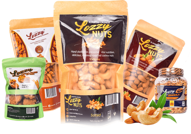 Organic Nuts & Snacks in Kenya | Lozzy Nuts – Snack Smart!
